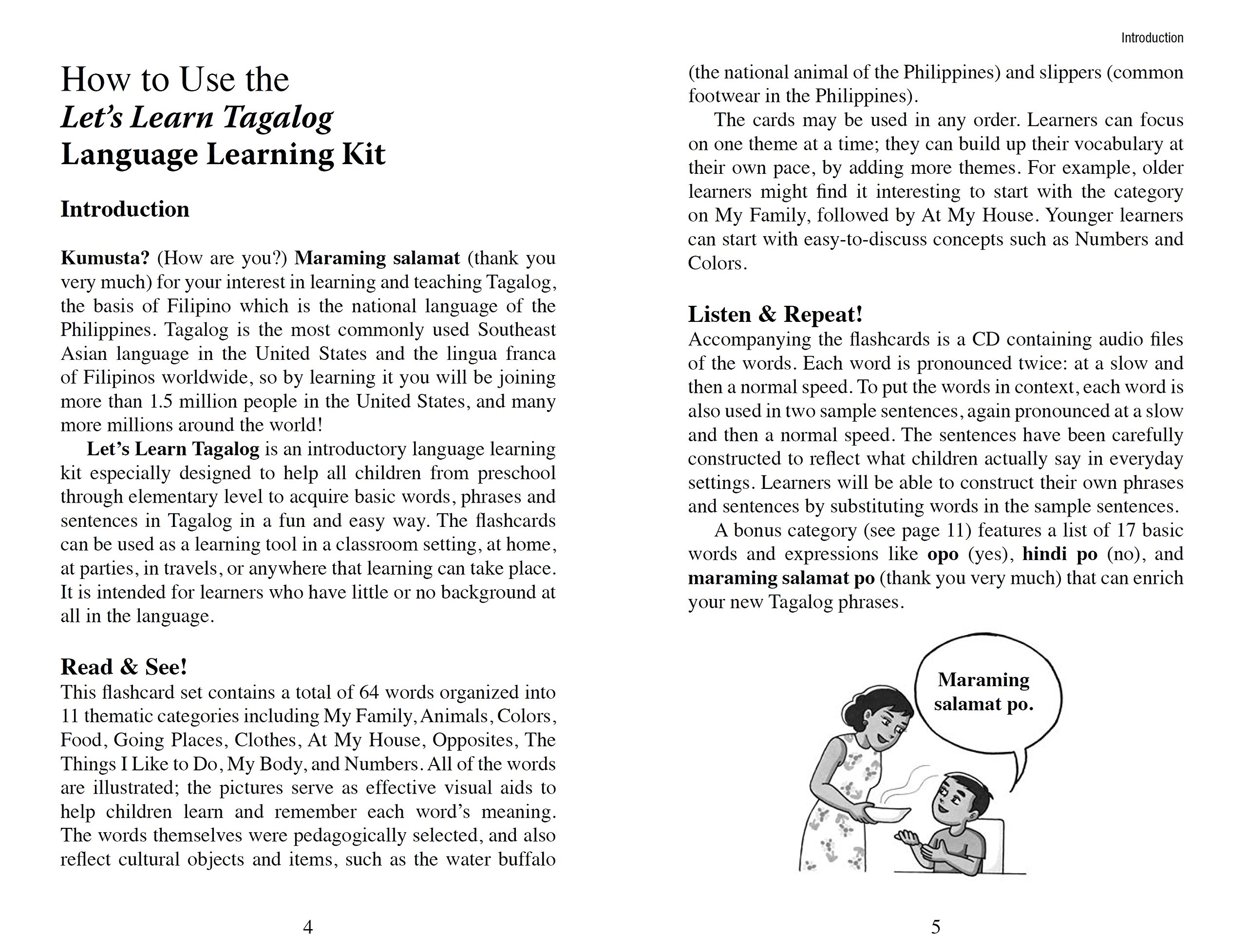 Mua Let's Learn Tagalog Kit: A Fun Guide for Children's Language ...