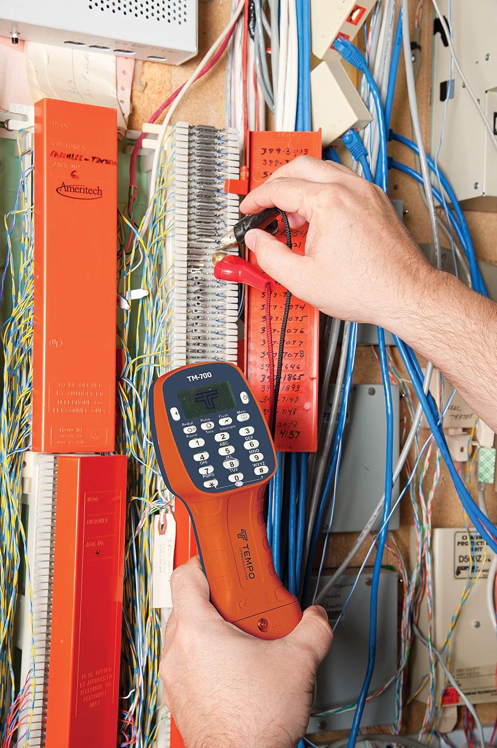 Tempo Communications TM-700 Professional Telephone Test Set with LCD ...