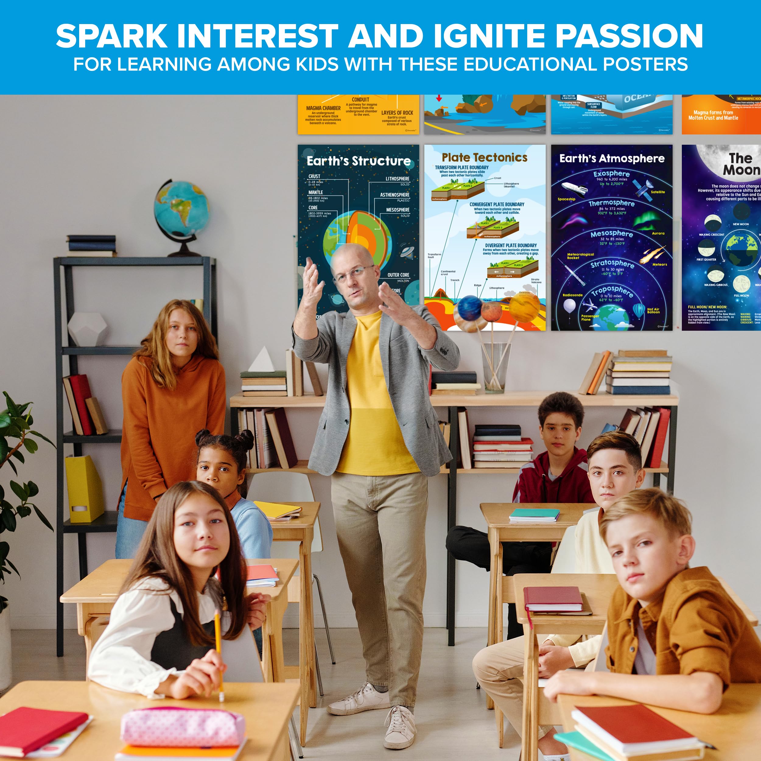 Mua 12 Earth Science Posters for Classroom, 11x17" Science Classroom ...