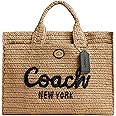 Amazon.com: Coach Straw Cargo Tote, B4/Natural : Clothing, Shoes & Jewelry