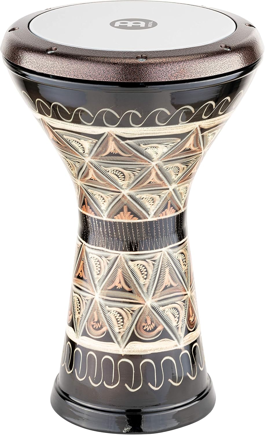 Meinl Percussion HE-3012 - Darabouka in rame con membrana in pelle ...