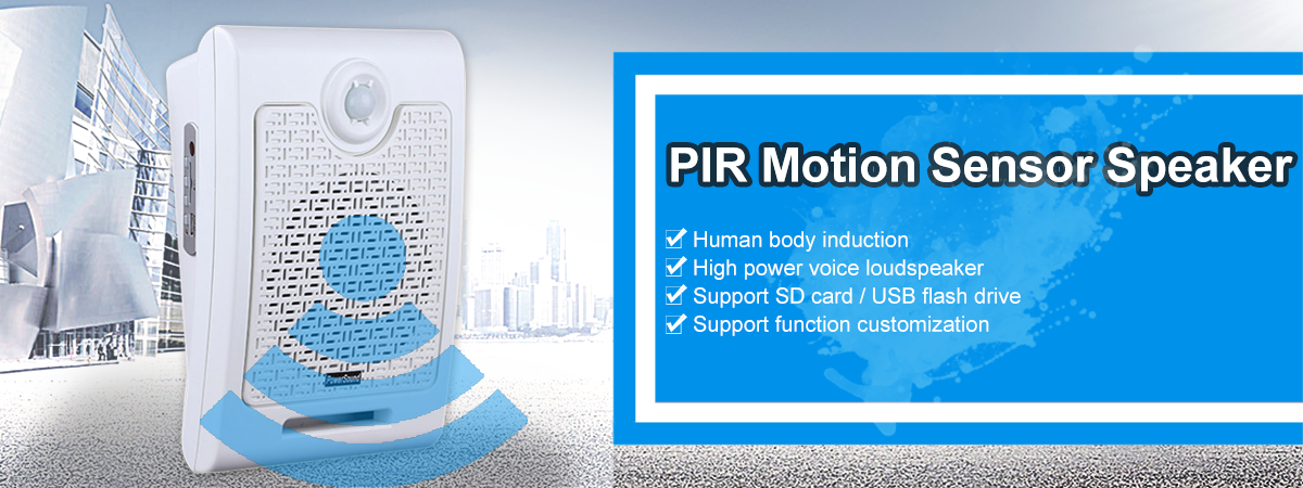 Watch High Power PIR Motion Sensor Activated Sound Speaker on Amazon Live