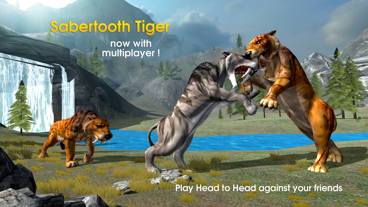 Sabertooth Tiger Multiplayer Chase Simulator:Amazon.ca:Appstore for Android