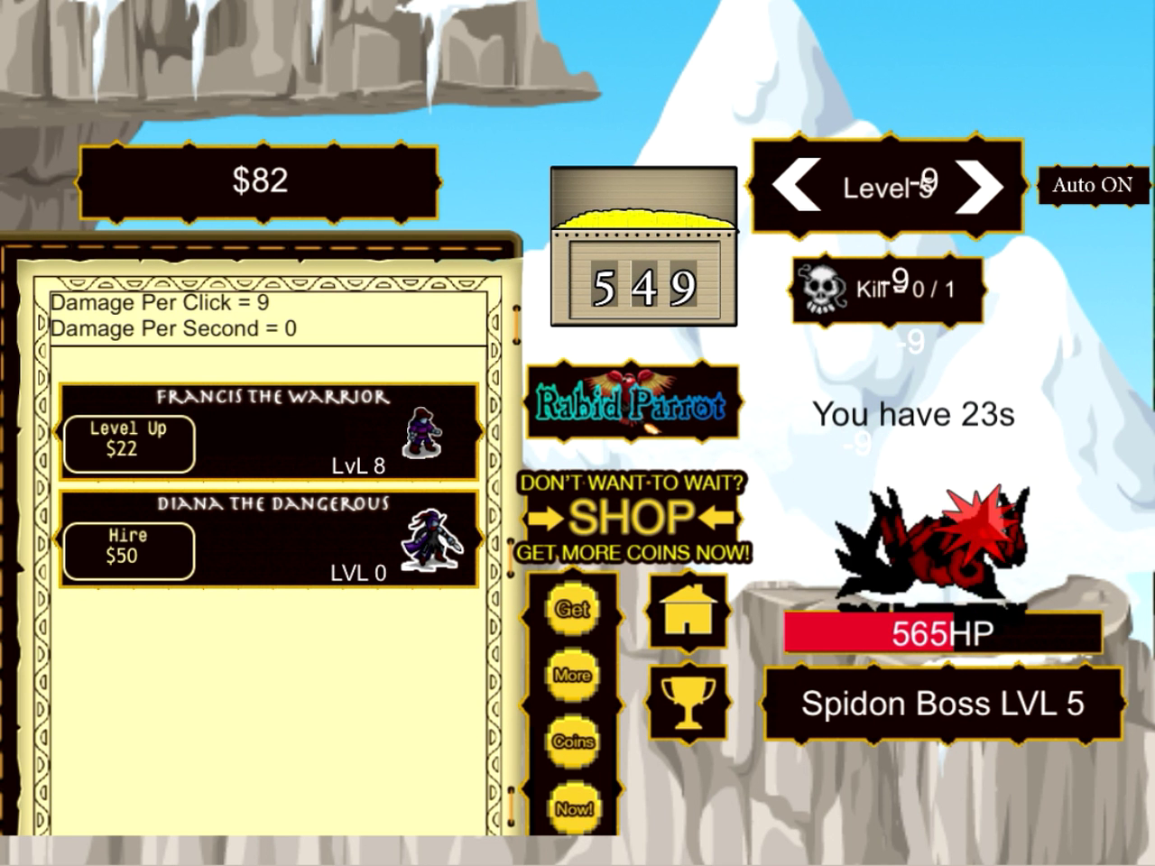 Tapper Heroes - A Game of Idle Tapping Heroes With Minions, Bosses And ...