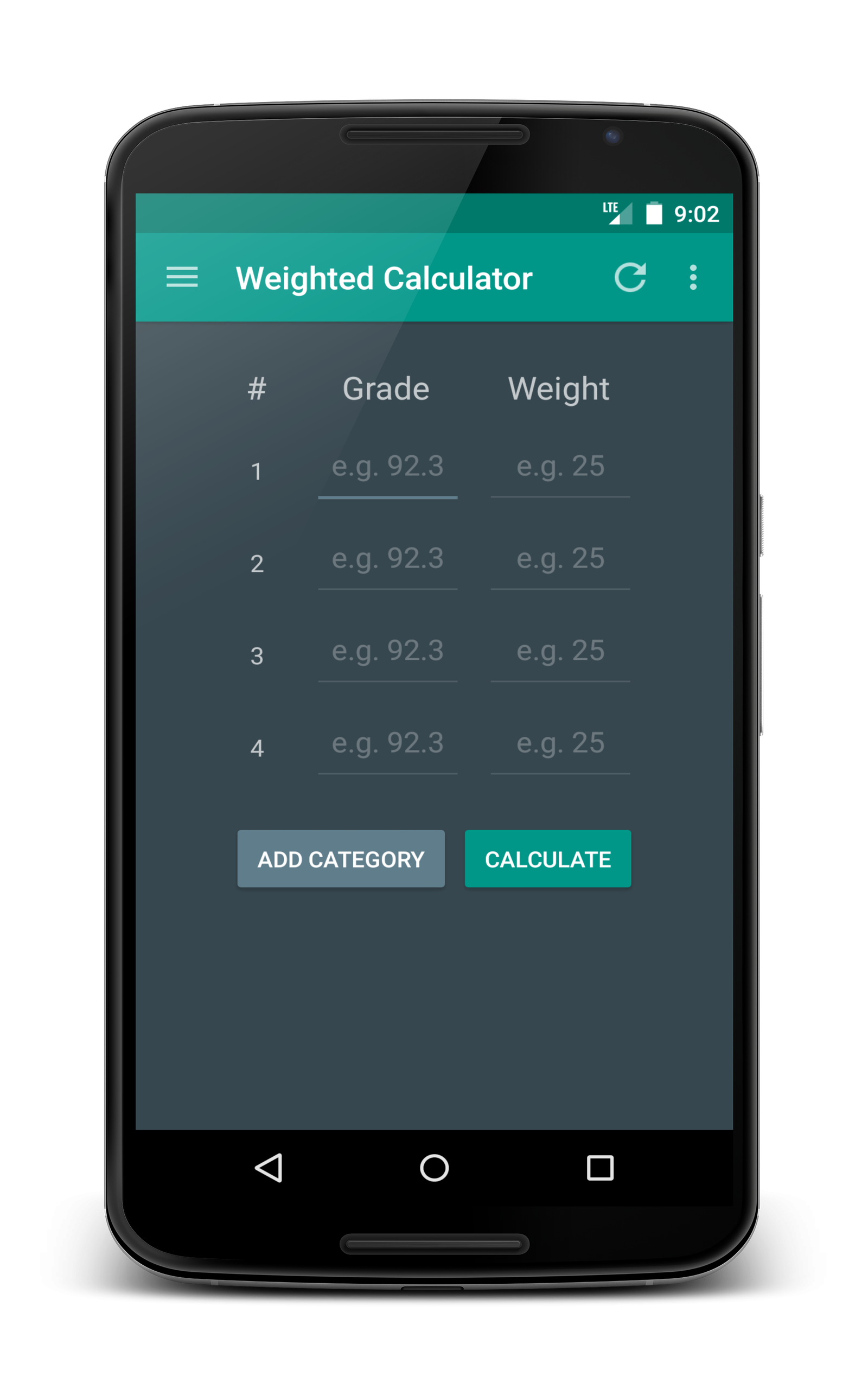 Grade Calculator Amazon Appstore For Android Grade Calculator Amazon Appstore For Android
