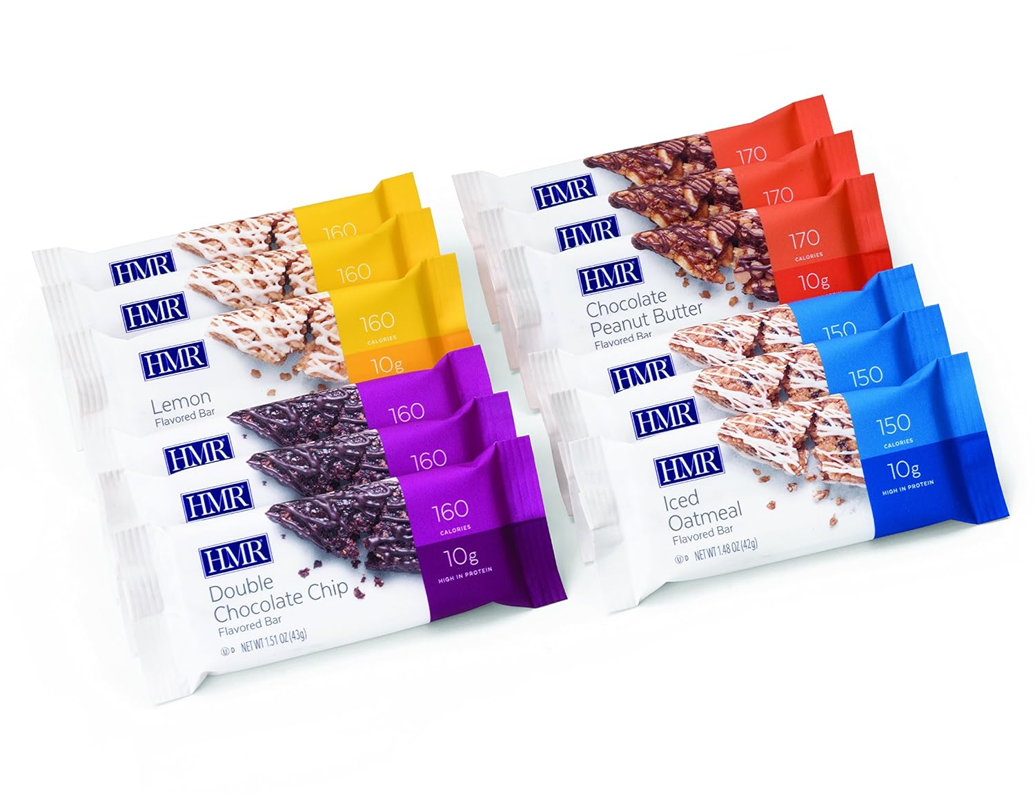 Amazon.com : HMR Bar Variety Pack: 3 ea. of Chocolate Peanut Butter ...