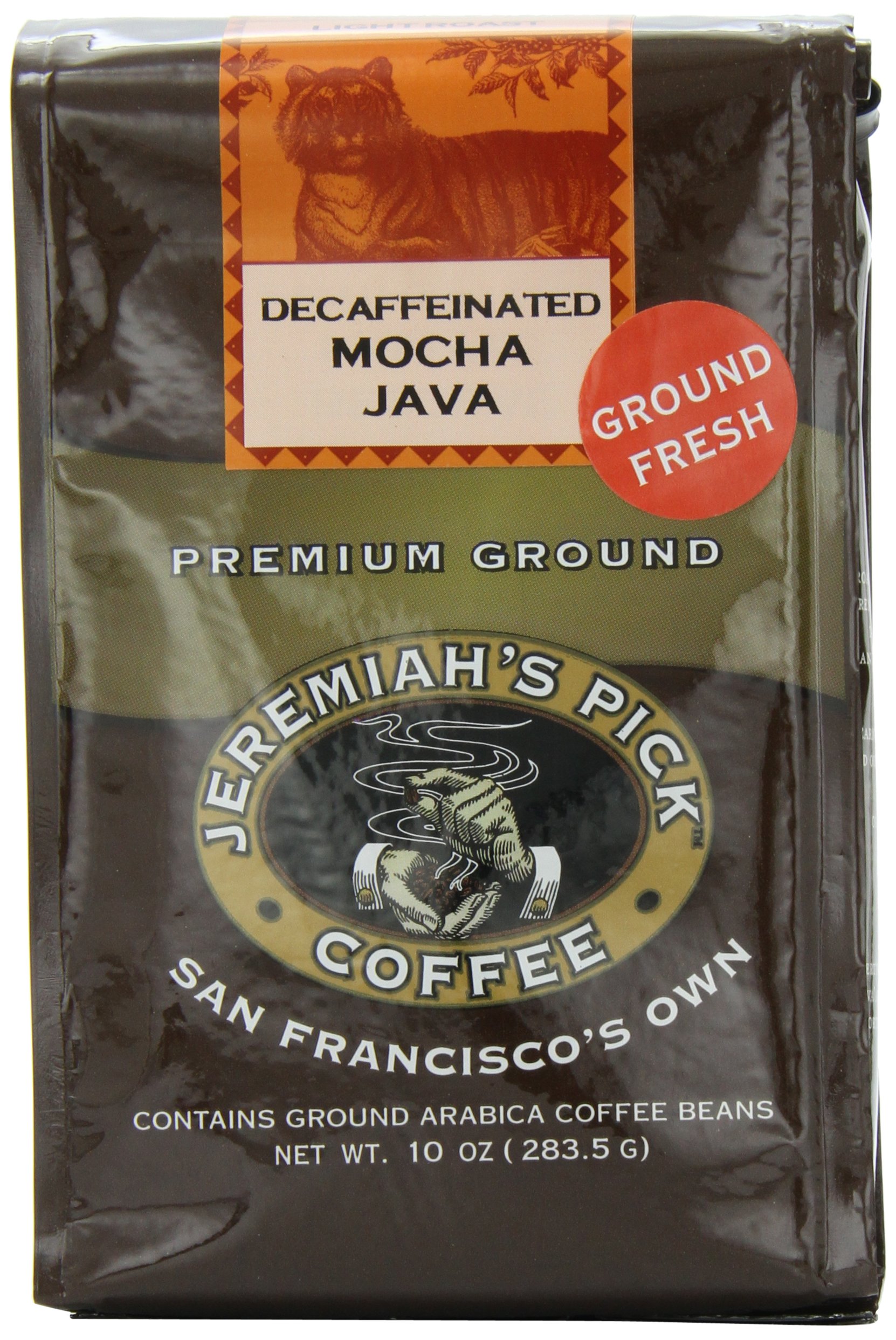 Amazon.com : Jeremiah's Pick Coffee Mocha Java Ground Coffee, 10-Ounce Bags (Pack of 3 ...