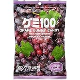 Amazon.com : Japanese Gummy Candy Meiji Snacks,Fruit juice 100%,Peache,Grape,Mandarin Oranges,1. ...