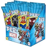 Amazon.com : DC Comics PEZ Candy Dispensers: Pack of 12 : Hard Candy ...