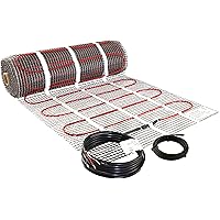 LuxHeat 30 Sqft Heating Mat, 120v Electric Radiant Floor Heating System ...