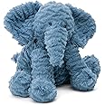 Amazon.com: Jellycat Fuddlewuddle Elephant Stuffed Animal, Medium, 9 ...