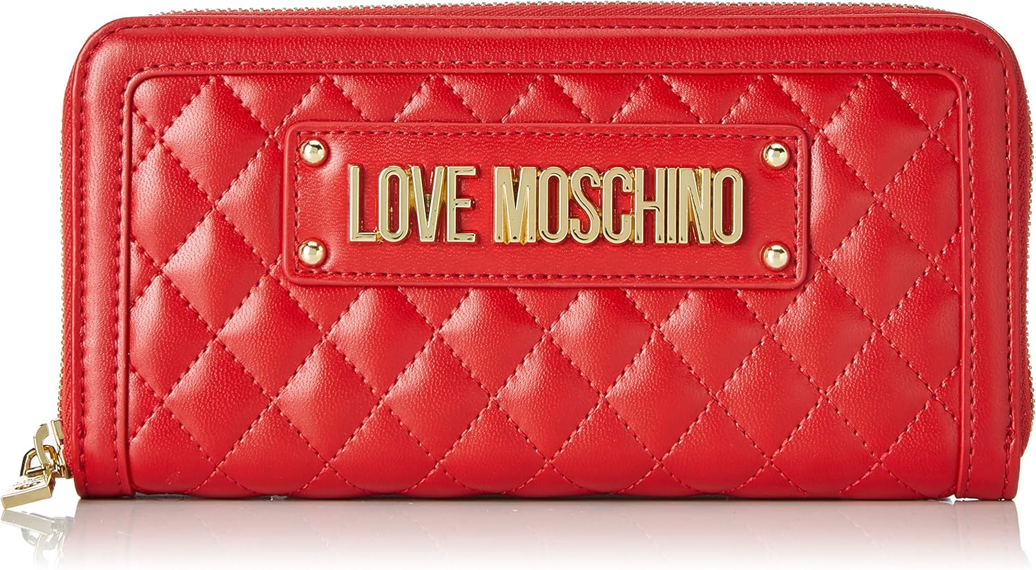 Love Moschino Portafogli Quilted Nappa Pu, Donna, Colore: Rosso ...