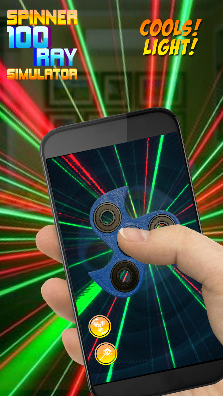 Spinner 100 Ray Simulator:Amazon.co.jp:Appstore for Android