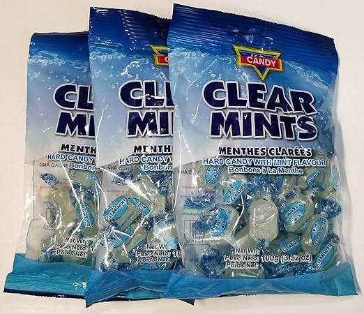 Amazon.com : KC Clear Mints, 3.52 oz each (3-pack) : Grocery & Gourmet Food