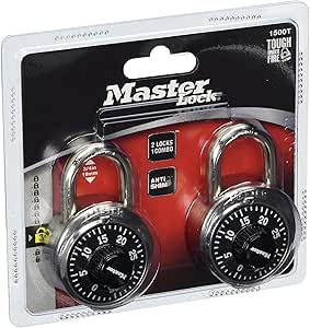 Amazon.com: Master Lock 1500T Combination-Alike, 4-Pack, Each Pack ...