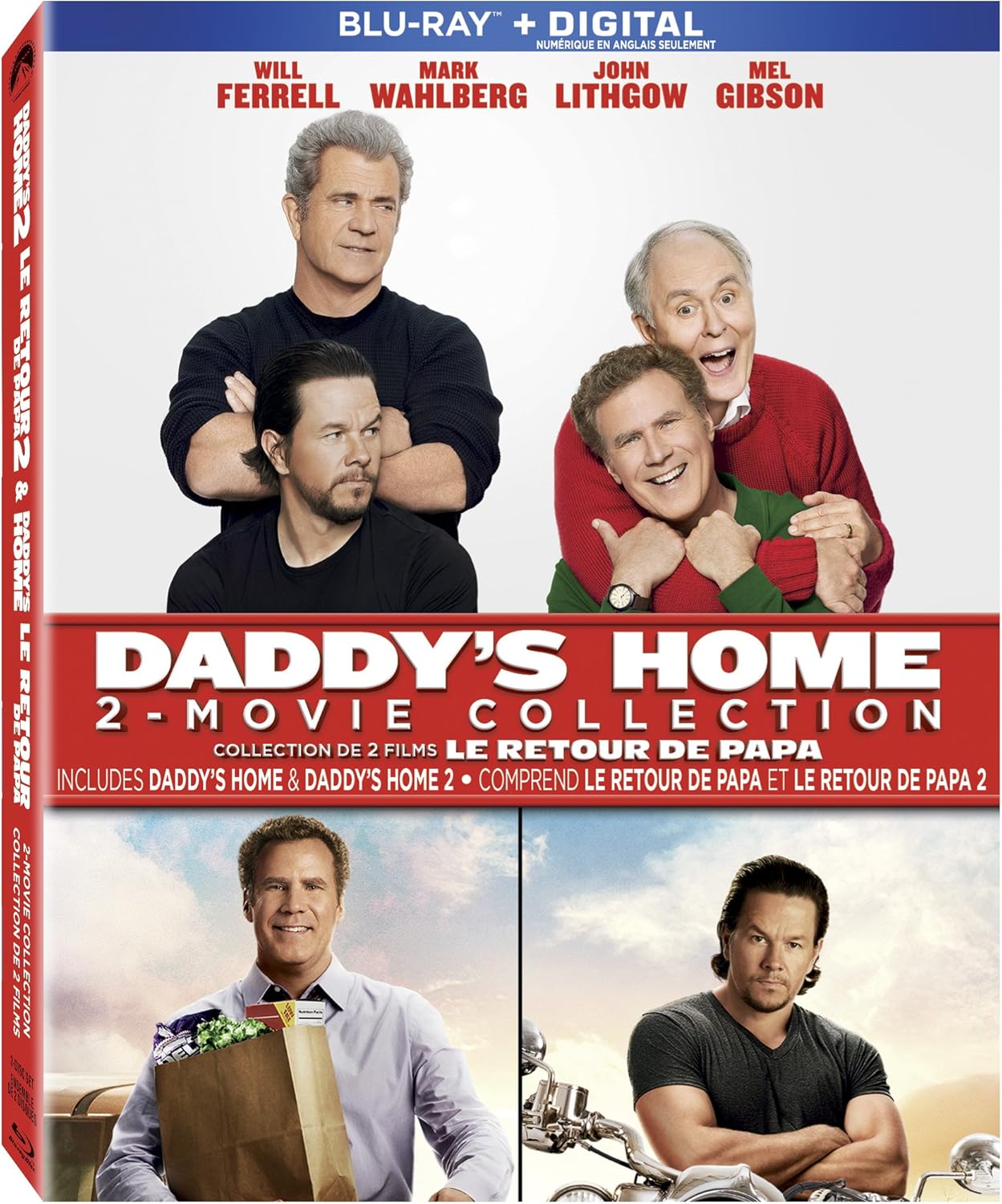 Daddy's Home / Daddy's Home 2 Double Feature Blu-ray: Amazon.ca: DVD