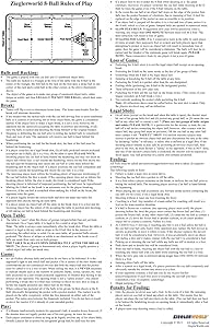 Amazon.com : Zieglerworld 11 x 17 Large Laminated Billiard Pool Table ...