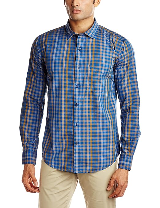 Buy BASICS Men's Casual Shirt at Amazon.in