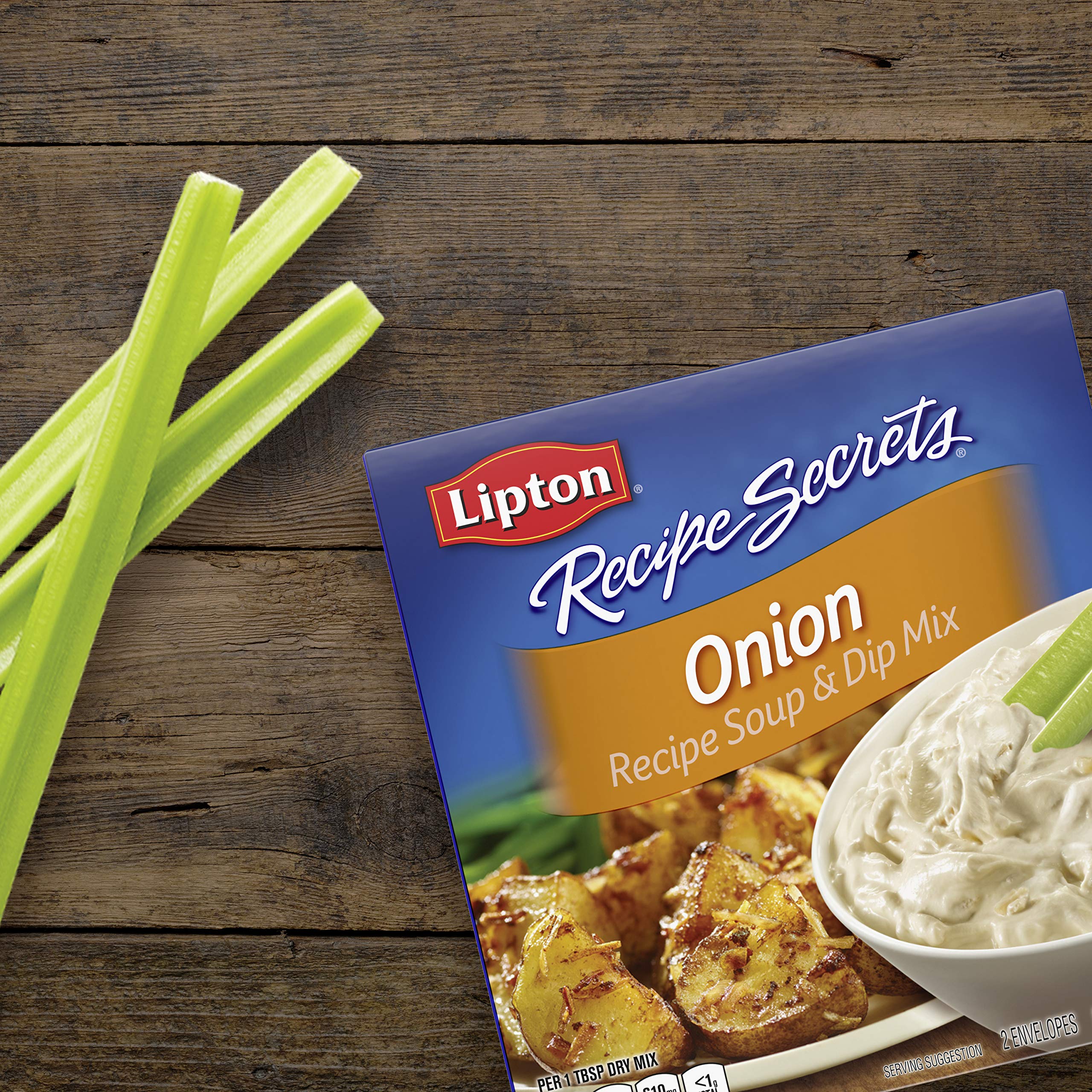 Lipton Recipe Secrets Soup and Dip Mix For a Delicious Meal Onion ...