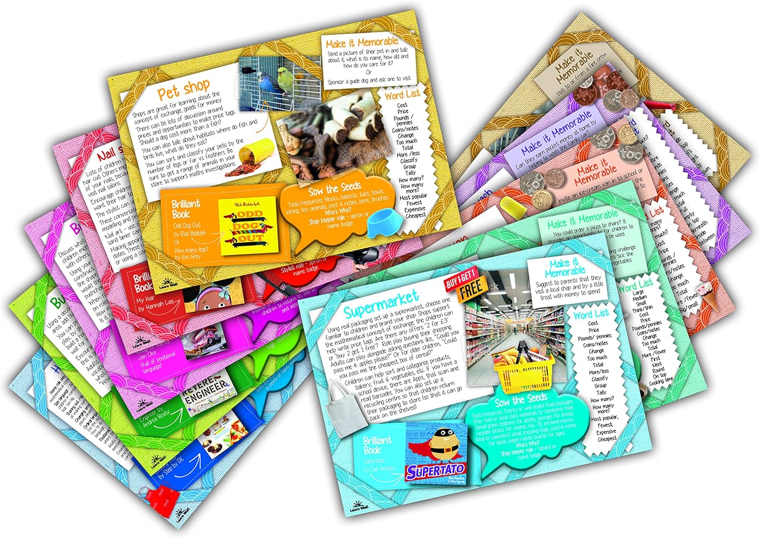 Role-Play Maths Activity Cards – BigaMart