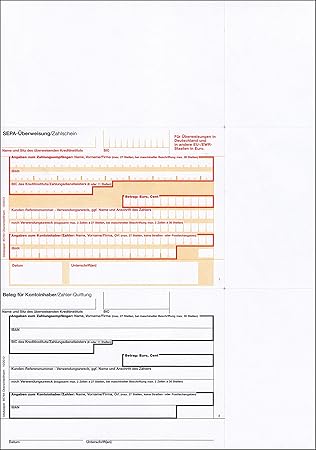 Bank Transfer Slip