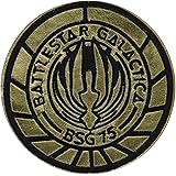 Amazon.com: BATTLESTAR GALACTICA BSG-75 UNIFORM LOGO PATCH : Clothing ...