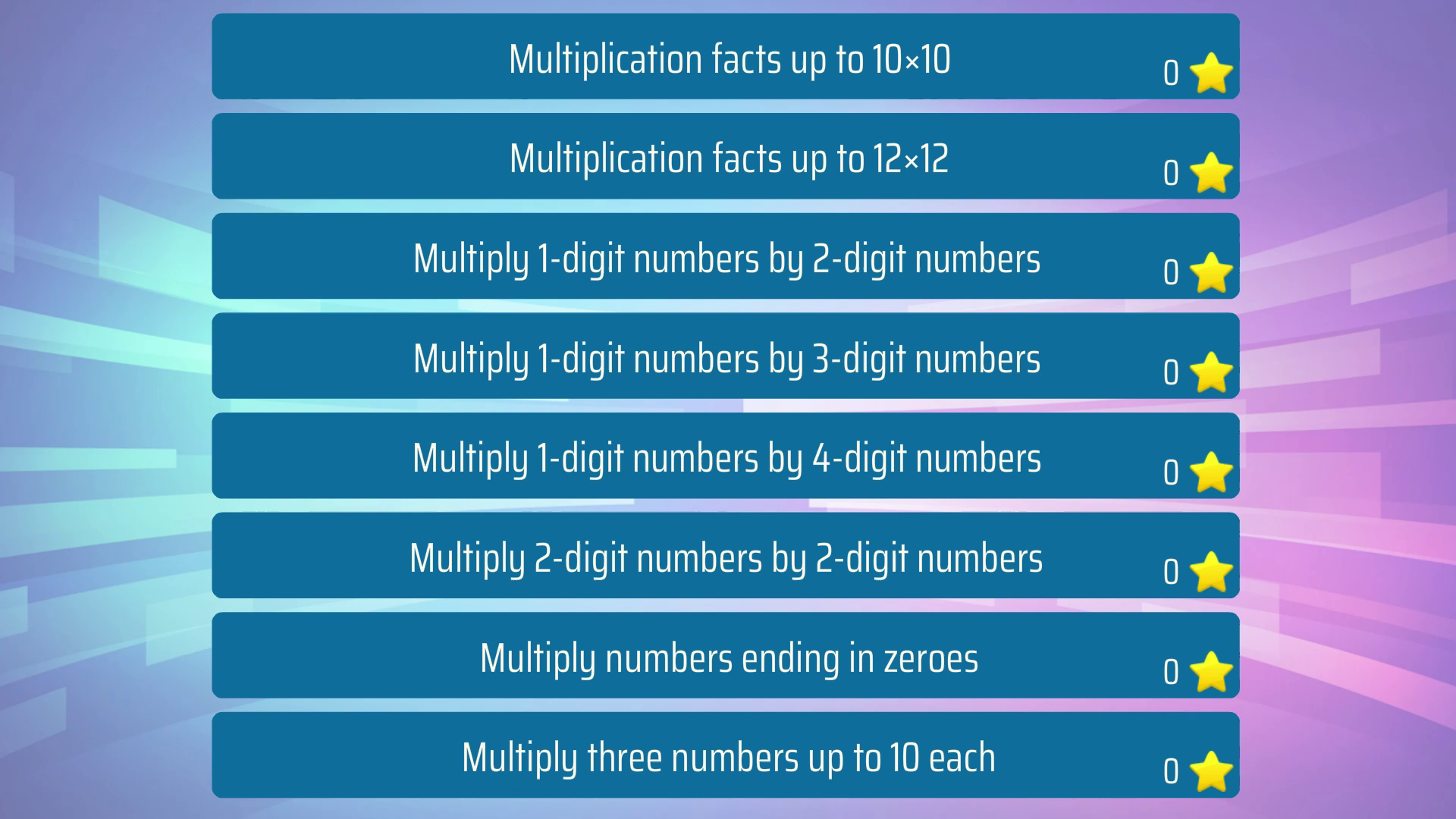 Fourth grade Math - Multiplication - App on Amazon Appstore