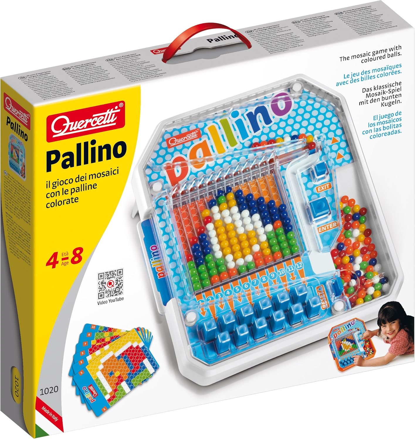 Quercetti-Quercetti-1020 Pallino: Amazon.fr: Jeux et Jouets