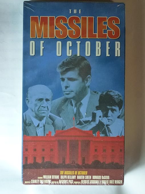 Amazon.com: The Missiles of October [VHS]: Sheen, Martin, Page, Anthony ...