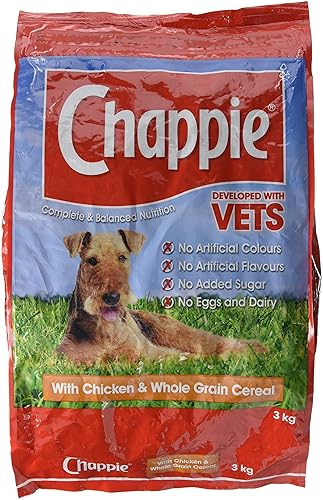 Chappie Vets Developed Dry Dog Food with Chicken and Wholegrain Cereal ...