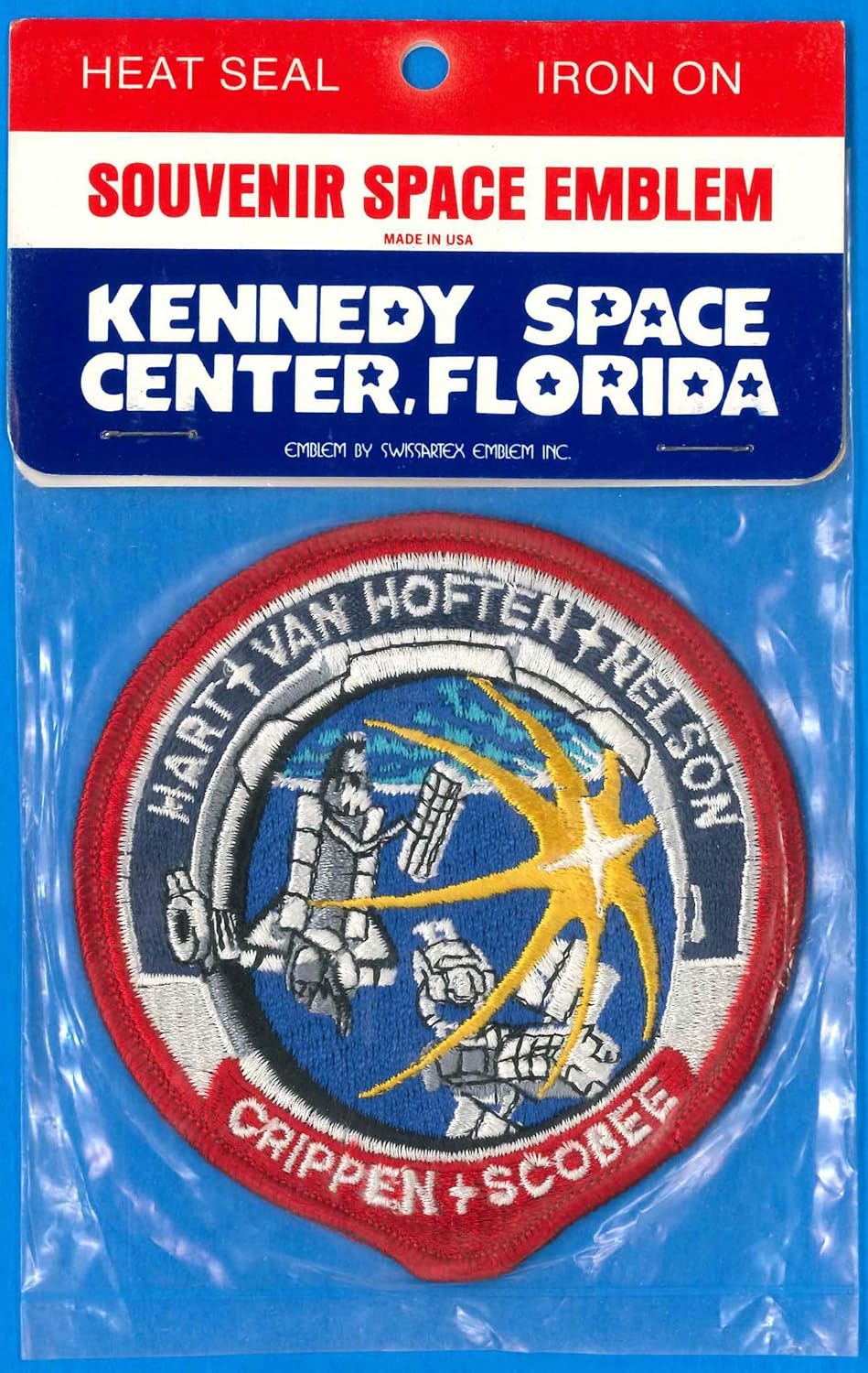 Amazon.com: Patch 4 inch Space Shuttle Challenger Mission STS-41C - MOC ...