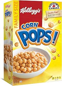 Kellogg's Corn Pops Cereal Family Size 515 Gram: Amazon.ca: Grocery