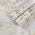 Amazon.com: CHIHUT Matte Beige Gold Marble Countertop Contact Paper 17. ...