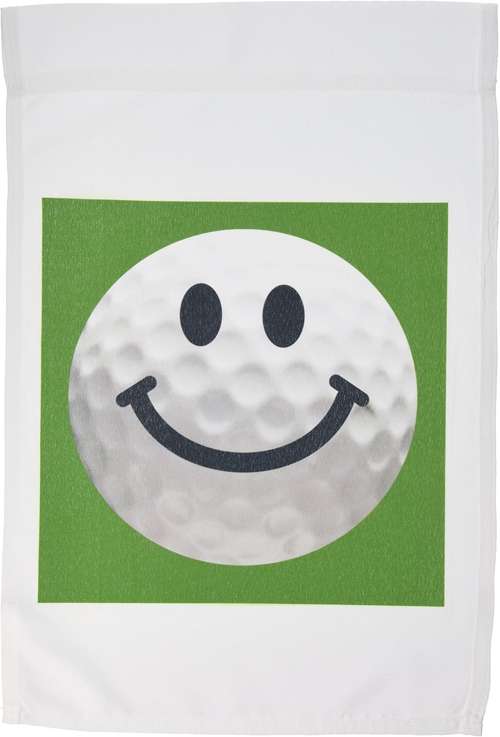 Amazon.com : 3dRose fl_76670_1 Smiley Face Golf Ball Happy White Golf ...