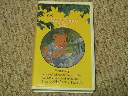 Amazon.com: Teddy Bear's Picnic [VHS]: Delaune Michel, Morgan Fairchild ...