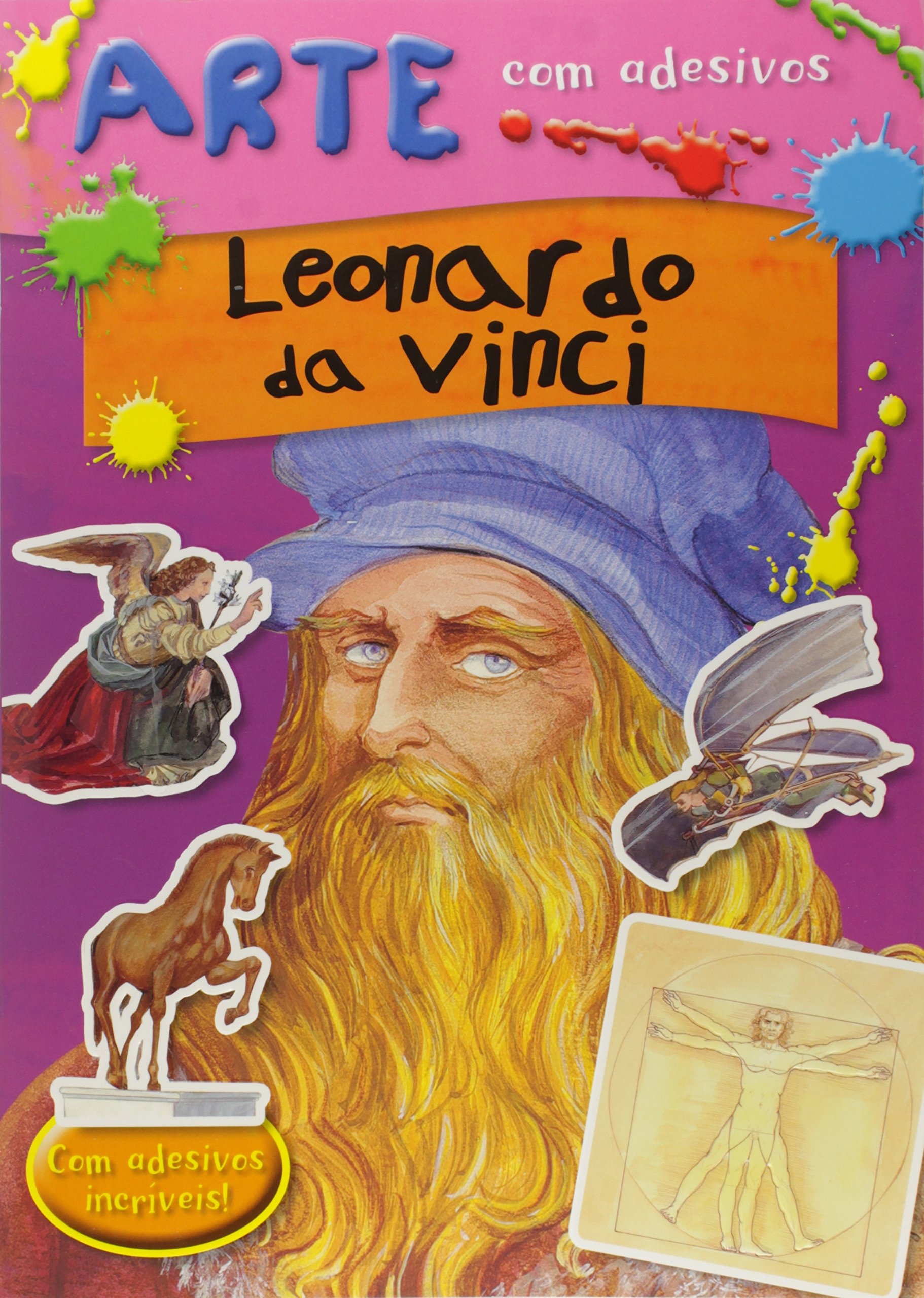 Arte com Adesivos. Leonardo da Vinci PDF Vários Autores
