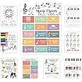 Amazon.com: Hadley Designs 9 Music Classroom Posters – Boho Pastel ...