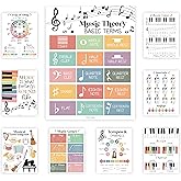 Amazon.com: Hadley Designs 9 Music Classroom Posters – Greenery Music ...