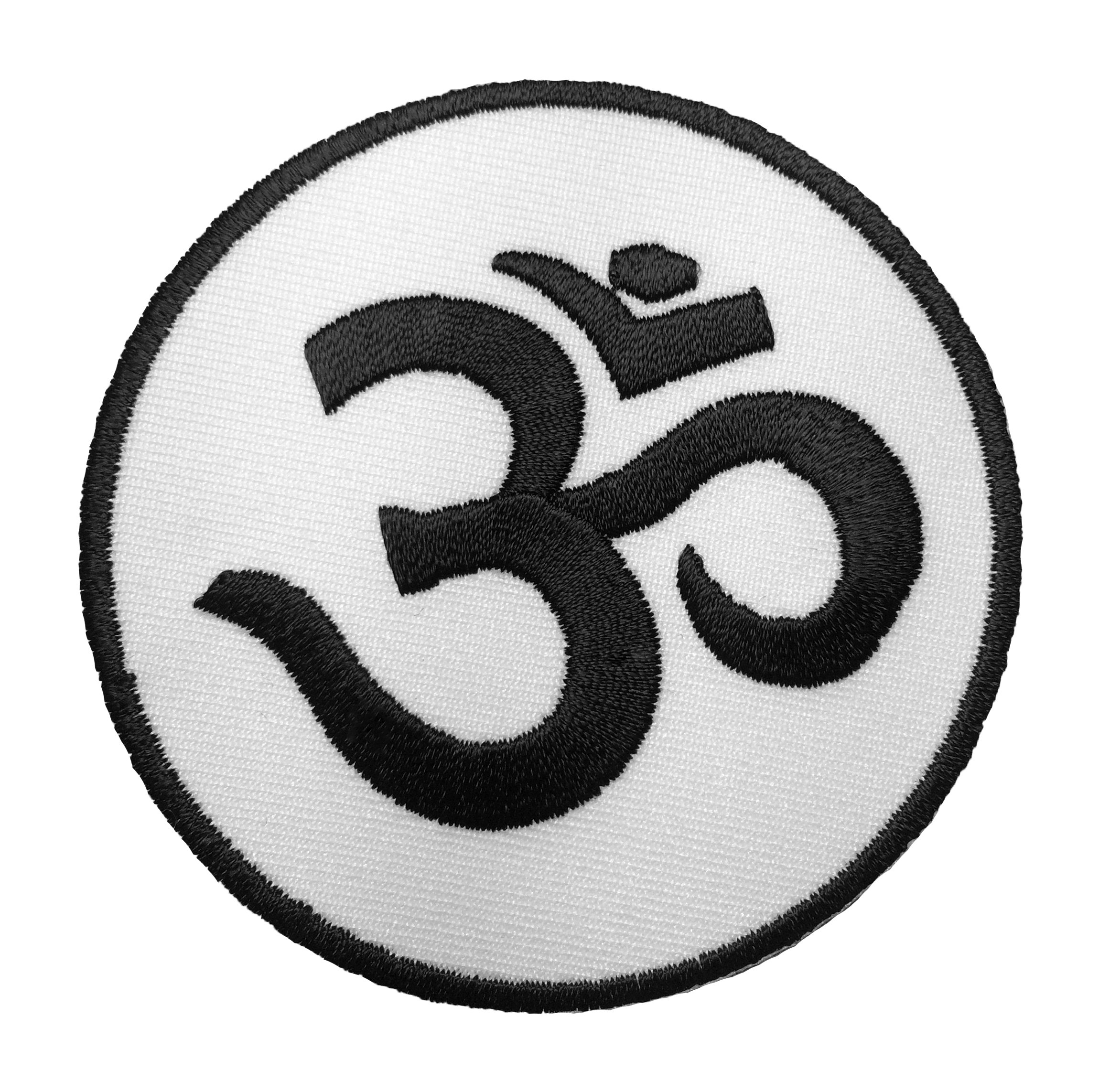 Amazon.com: Aum Om Hindu Hindi Hinduism Yoga Indian Sew on Iron on ...