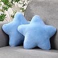 Amazon.com: Beeveer 2 Pcs 11 Inch Star Pillow Decorative Star Shaped ...
