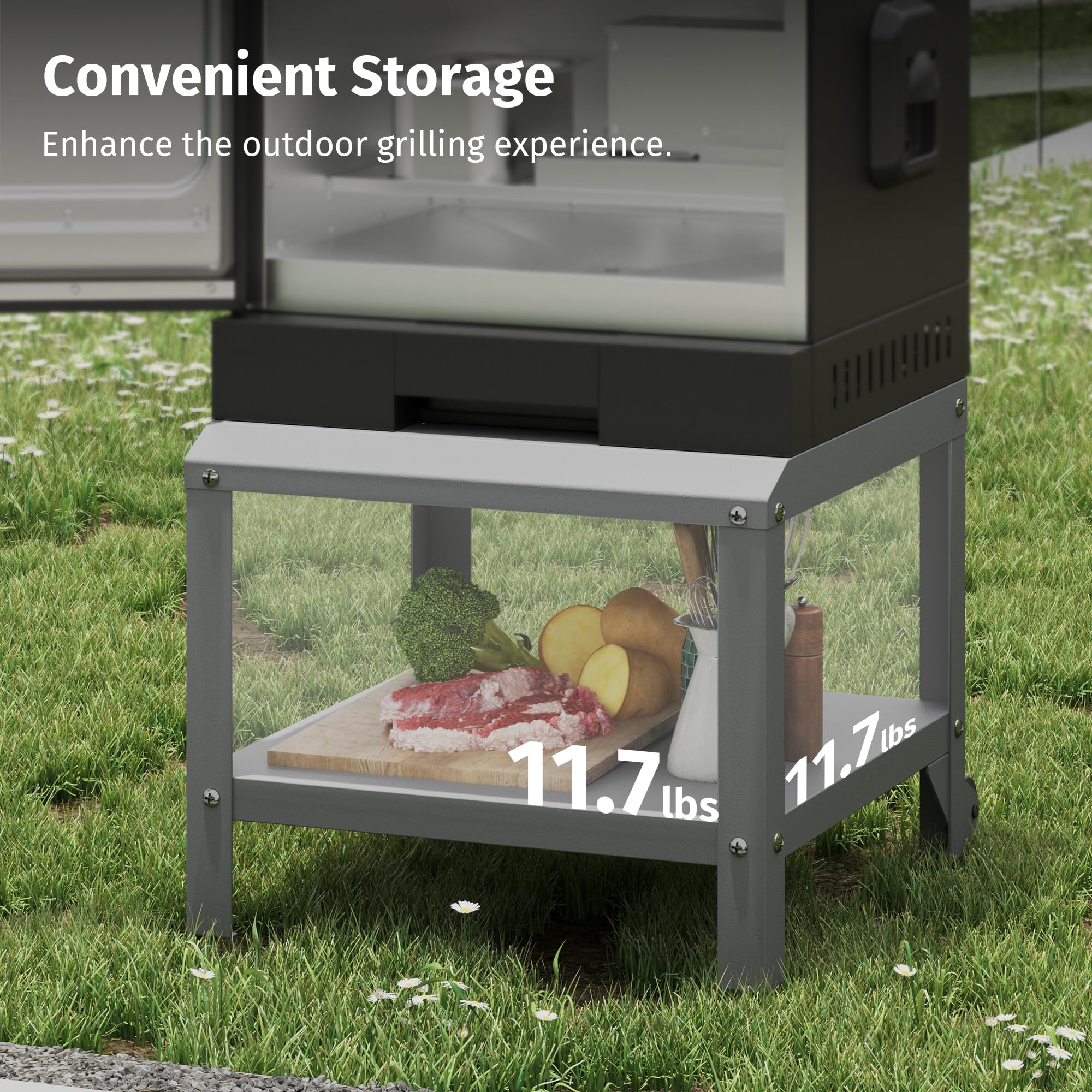 Mua EAST OAK 30" Electric Smoker Stand Outdoor, Portable Grill Stand ...