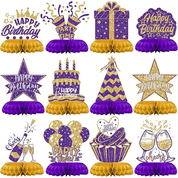 Ramadan Mubarak Honeycomb Centerpiece Decoration Table Toppers Eid ...