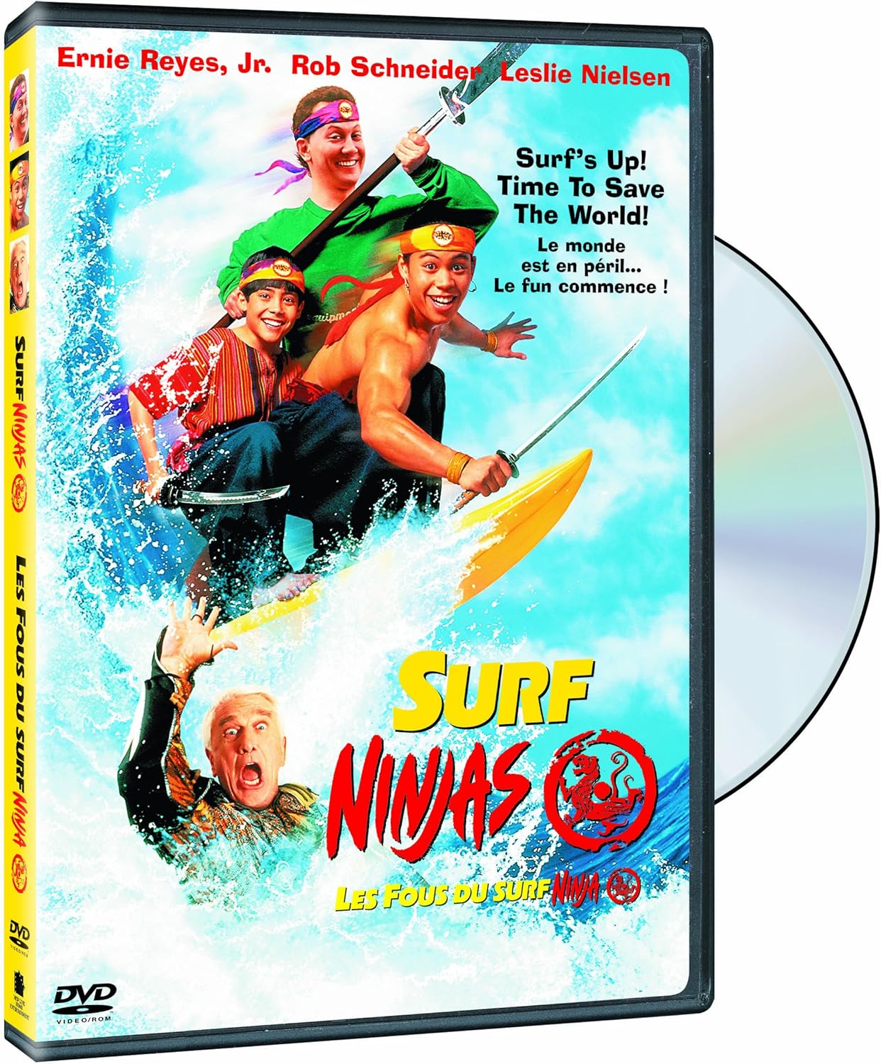 Surf Ninjas (Les Fous du Surf Ninja) (Bilingual): Amazon.ca: Ernie ...