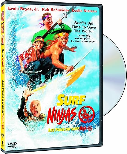 Surf Ninjas (Les Fous du Surf Ninja) (Bilingual): Amazon.ca: Ernie ...