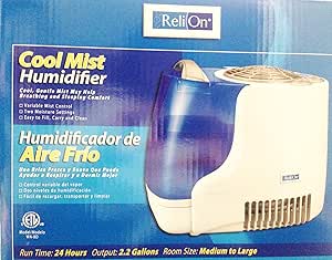 Amazon.com: Relion Cool Mist Humidifier: Home & Kitchen