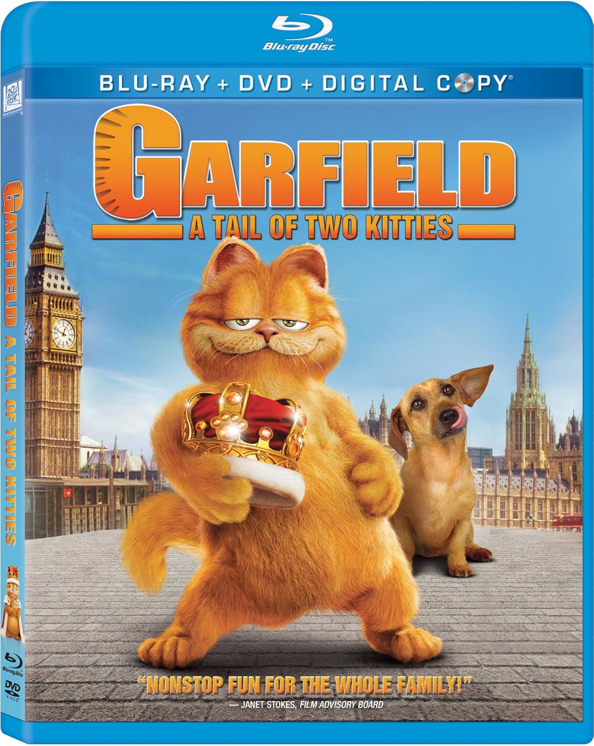 Garfield: A Tail of Two Kitties Blu-ray US Import: Amazon.co.uk ...