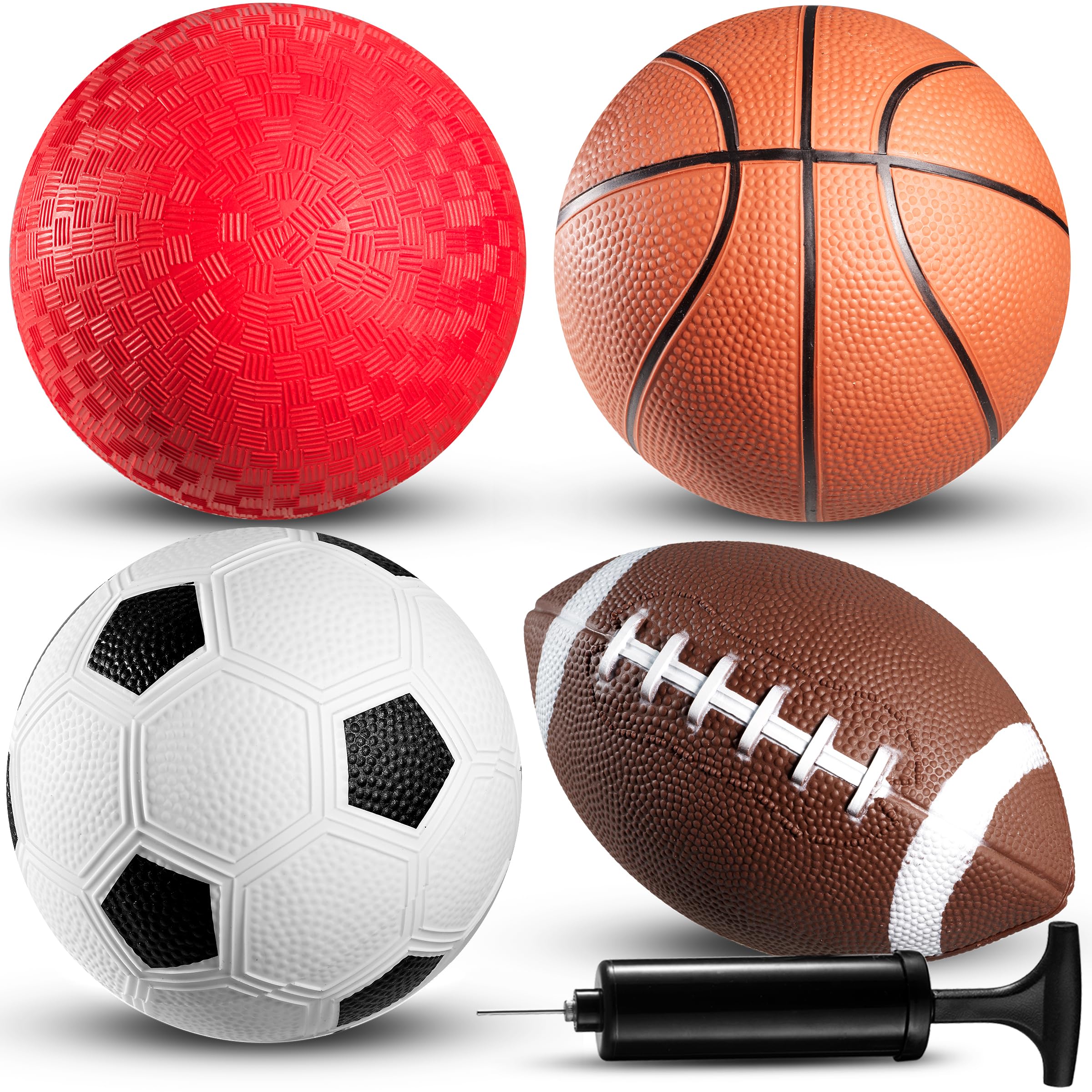 Mua Bedwina Sports Balls for Kids and Toddlers - (Pack of 4) 5-Inch ...
