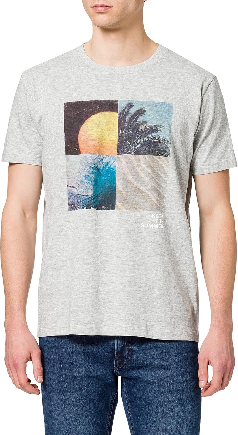 edc by Esprit Men's T-Shirt: Amazon.co.uk: Clothing