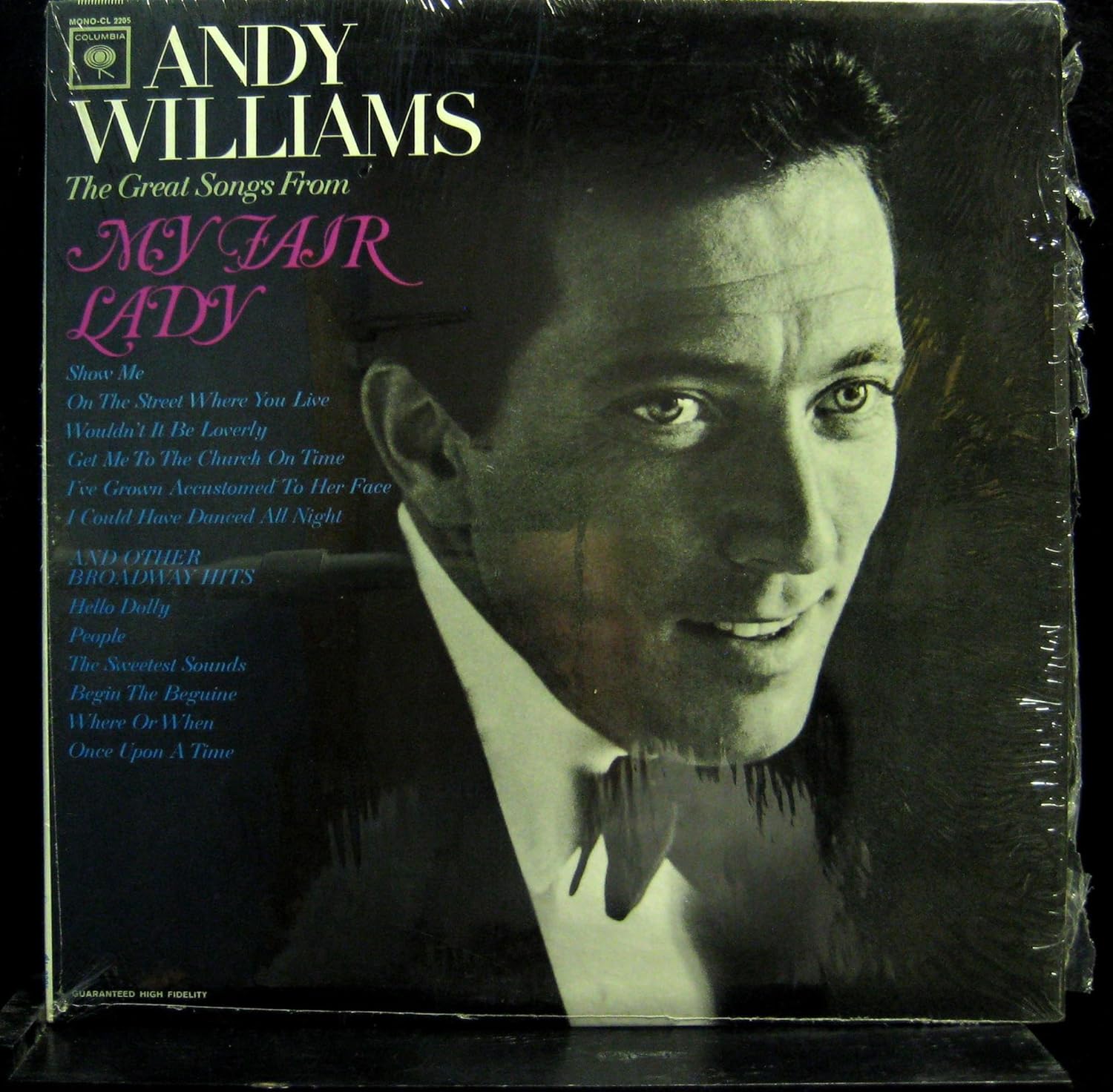 Andy Williams - ANDY WILLIAMS THE GREAT SONGS FROM MY FAIR LADY vinyl ...