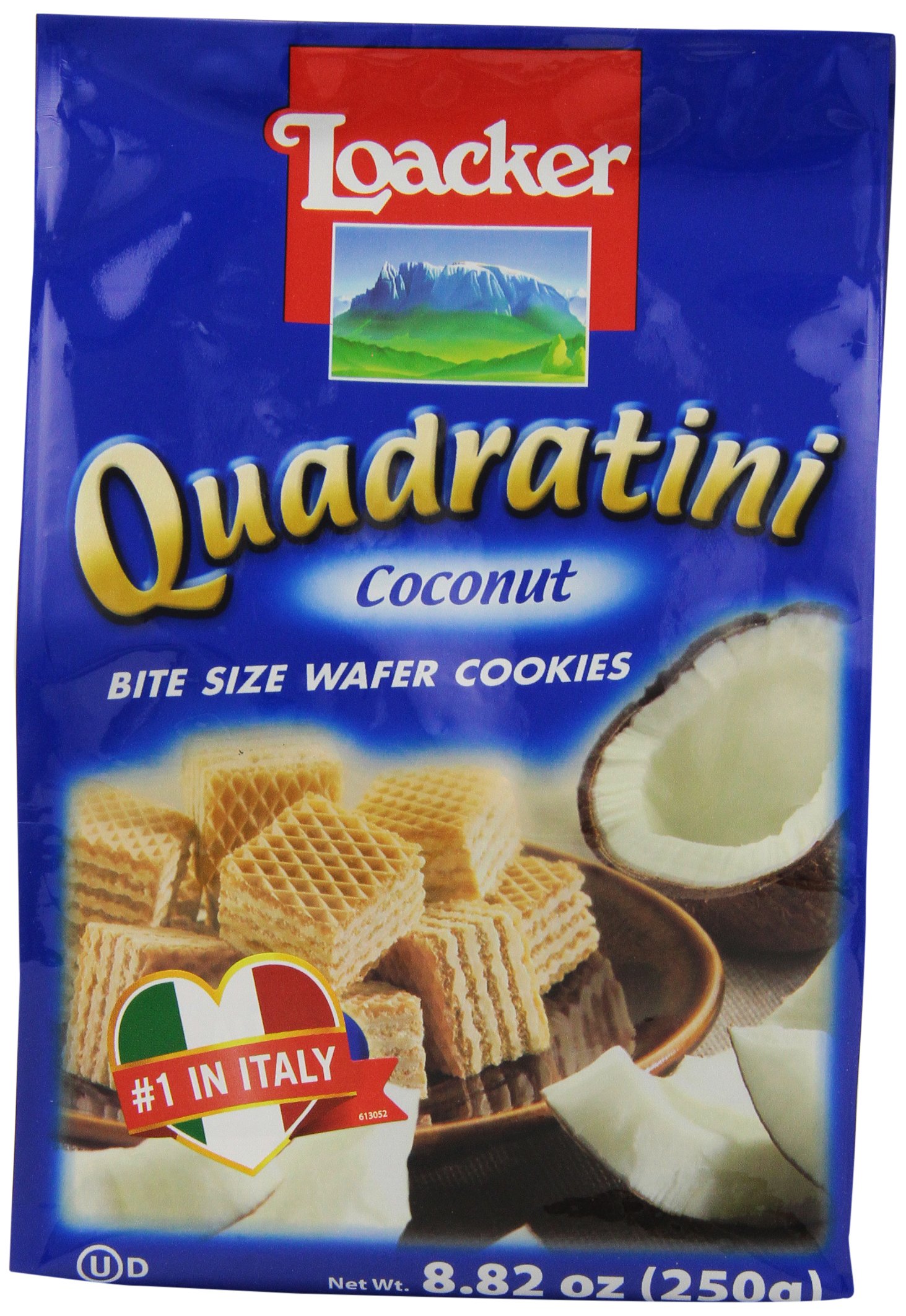 Amazon.com: Loacker Quadratini Hazelnut Wafer Cookies, 8.82-Ounce ...